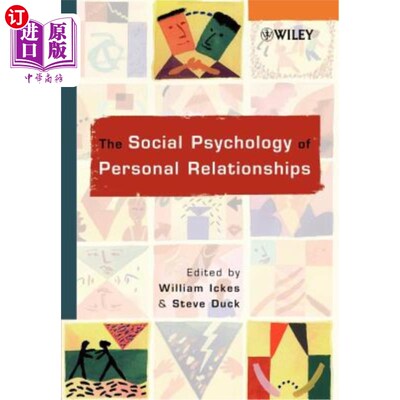 海外直订The Social Psychology of Personal Relationships 人际关系的社会心理学
