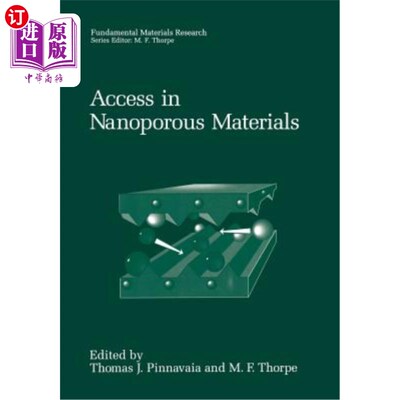 海外直订Access in Nanoporous Materials 纳米多孔材料的制备