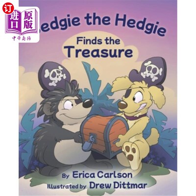 海外直订Sedgie the Hedgie Finds the Treasure 《海德姬寻宝记