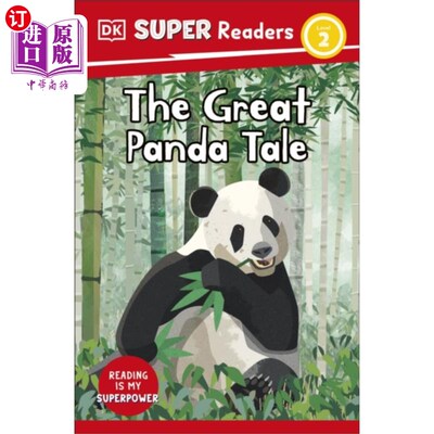 海外直订DK Super Readers Level 2 The Great Panda Tale DK超级读者2级大熊猫故事