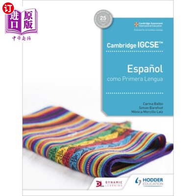 海外直订Cambridge IGCSE (TM) Espanol como Primera Lengua... 剑桥IGCSE (TM)西班牙语作为第一语言学生书籍