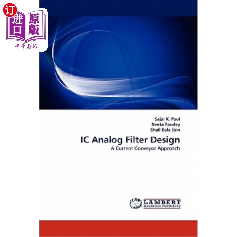 海外直订IC Analog Filter Design集成电路模拟滤波器设计_虎窝淘