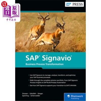 海外直订SAP Signavio: Business Process Transformation SAP Signavio：业务流程转换