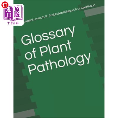 海外直订Glossary of Plant Pathology 植物病理学词汇