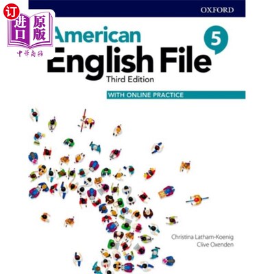 海外直订American English File: Level 5: Student Book Wit... 美式英语档案：五级：网上实习学生用书