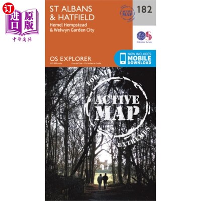 海外直订St. Albans and Hatfield 圣奥尔本斯和哈特菲尔德