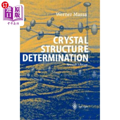海外直订Crystal Structure Determination 晶体结构测定