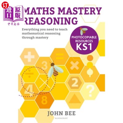 海外直订Maths Mastery Reasoning: Photocopiable Resources... 数学精通推理:影印资源KS1