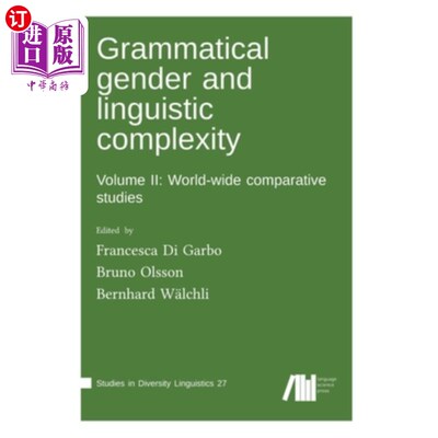 海外直订Grammatical gender and linguistic complexity II 语法性别与语言复杂性2
