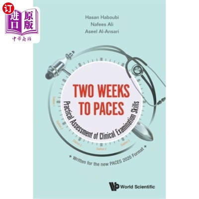 海外直订Two Weeks to Paces: Practical Assessment of Clinical Examination Skills 两周的步伐:临床检查技能的实际评估