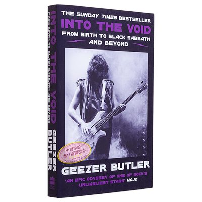 预售 进入虚空 Into the Void 英文原版 Geezer Butler 人物传记 励志 年度畅销书籍【中商原版】