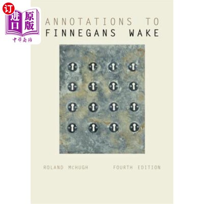 海外直订Annotations to Finnegans Wake 芬尼根尾流注释