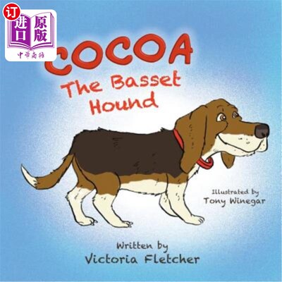 海外直订Cocoa the Basset Hound 巴吉度猎犬可可