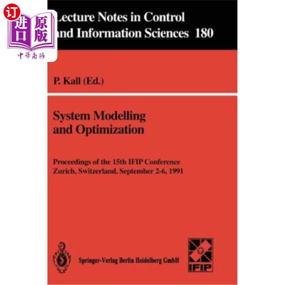 海外直订System Modelling and Optimization: Proceedings of the 15th Ifip Conference, Zuri 系统建模与优化：第15届Ifi
