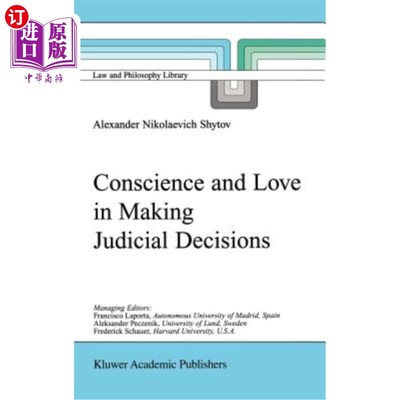 海外直订Conscience and Love in Making Judicial Decisions 司法判决中的良心与爱