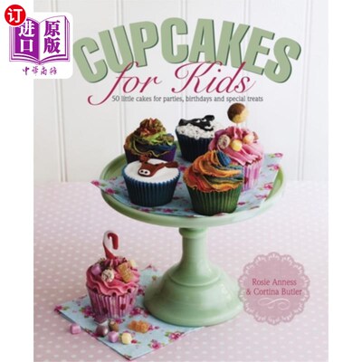 海外直订Cupcakes for Kids 儿童纸杯蛋糕