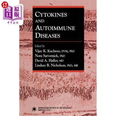 海外直订医药图书Cytokines and Autoimmune Diseases 细胞因子和自身免疫疾病