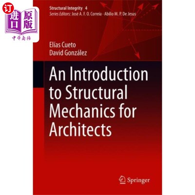 海外直订Introduction to Structural Mechanics for Archite... 建筑师结构力学导论