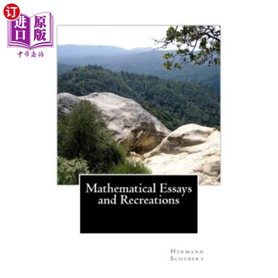 海外直订Mathematical Essays and Recreations 数学论文和娱乐