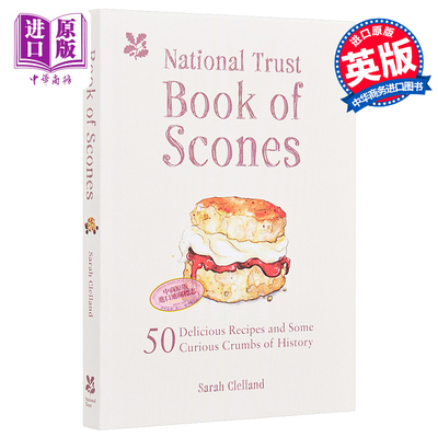 预售 National Trust Book of Scones 英文原版 NTB生活：司康饼 Sarah Clelland 【中商原版】