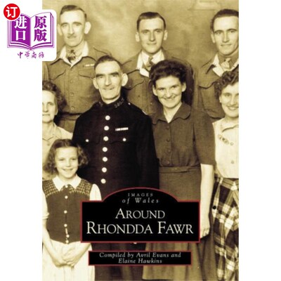海外直订Around Rhondda Fawr 朗达法尔周边