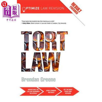 海外直订Optimize Tort Law 完善侵权法
