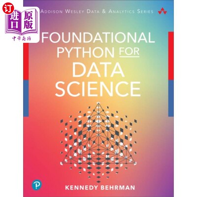海外直订Foundational Python for Data Science 基础Python数据科学