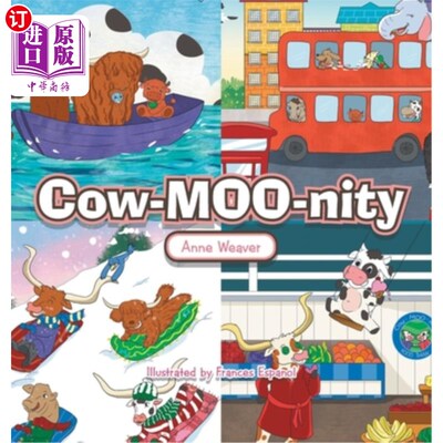 海外直订Cow-Moo-Nity Cow-Moo-Nity