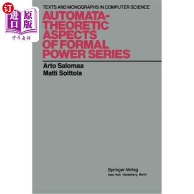海外直订Automata-Theoretic Aspects of Formal Power Series 形式幂级数的自动机理论