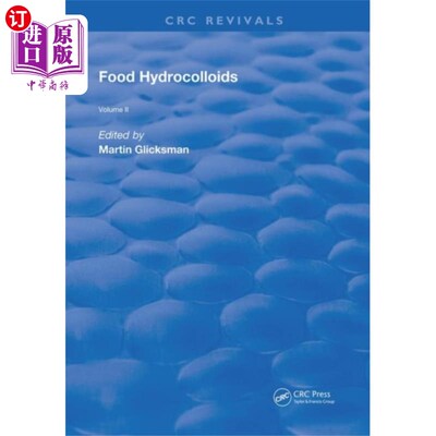 海外直订Food Hydrocolloids 食品水解胶体