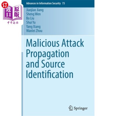 海外直订Malicious Attack Propagation and Source Identification 恶意攻击传播与源识别