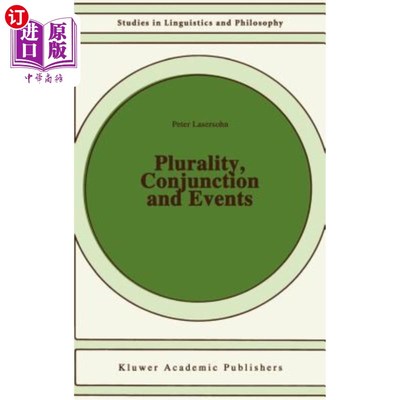 海外直订Plurality, Conjunction and Events 复数，连接和事件