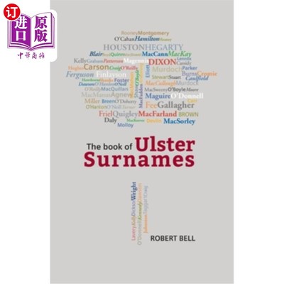 海外直订The Book of Ulster Surnames 阿尔斯特姓氏之书