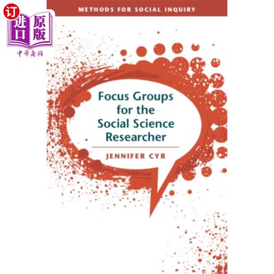 海外直订Focus Groups for the Social Science Researcher 社会科学研究员的焦点小组