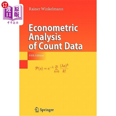 海外直订Econometric Analysis of Count Data 计数数据的计量经济学分析