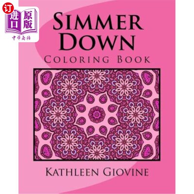 海外直订Simmer Down: Coloring Book 冷静下来:填色书
