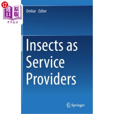 海外直订Insects as Service Providers 昆虫作为服务提供者