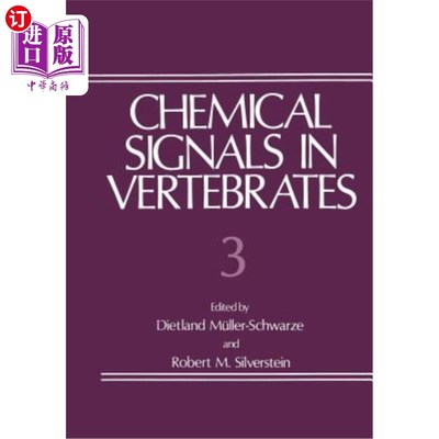 海外直订Chemical Signals in Vertebrates 3 脊椎动物的化学信号