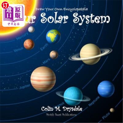 海外直订Draw Your Own Encyclopaedia Our Solar System 绘制你自己的太阳系百科全书