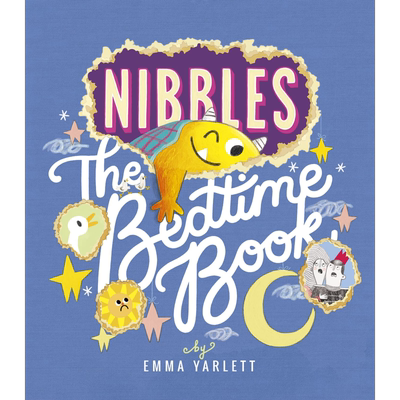 现货 Emma Yarlett:Nibbles: The Bedtime Book 啃书小黄怪尼宝:晚安故事 英文原版 进口图书 儿童绘本 故事图画书【中商原版】