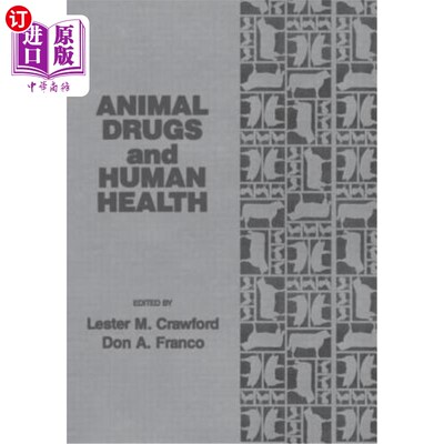 海外直订医药图书Animal Drugs and Human Health 动物药物与人类健康