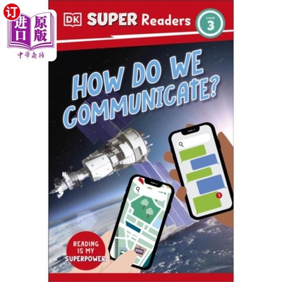 海外直订DK Super Readers Level 3 How Do We Communicate? DK超级读者第三级我们如何沟通?