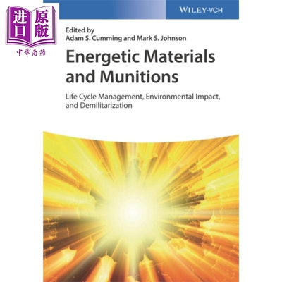 现货 精力充沛的材料与弹药 Energetic Materials And Munitions 英文原版 Adam Stewart Cumming【中商原版】