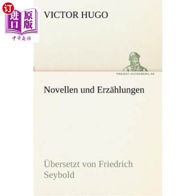 海外直订德语 Novellen und Erz?hlungen Novellen和茄汁?hlungen