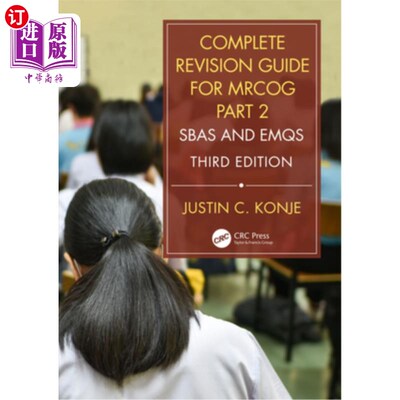 海外直订医药图书Complete Revision Guide for Mrcog Part 2: Sbas and Emqs Mrcog第2部分:Sbas和Emqs的完整修订指南