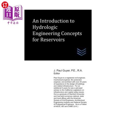 海外直订An Introduction to Hydrologic Engineering Concepts for Reservoirs 水库水文工程概念简介