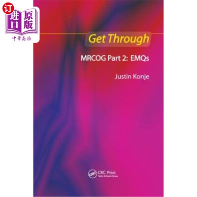 海外直订医药图书Get Through Mrcog Part 2: Emqs 通过Mrcog第2部分：EMQ