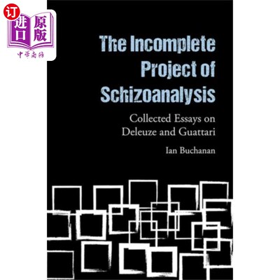 海外直订Incomplete Project of Schizoanalysis 精神分裂分析未完成项目