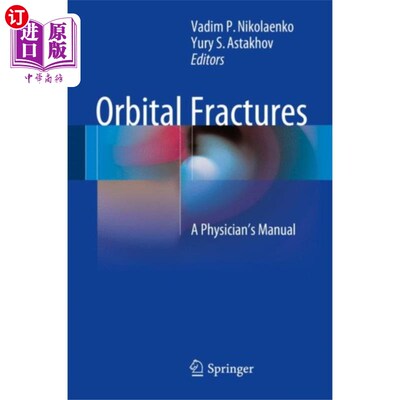 海外直订医药图书Orbital Fractures 眼眶骨折