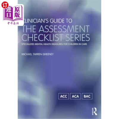 海外直订医药图书Clinician's Guide to the Assessment Checklist Series: Specialized Mental Health  临床医生评估清单系